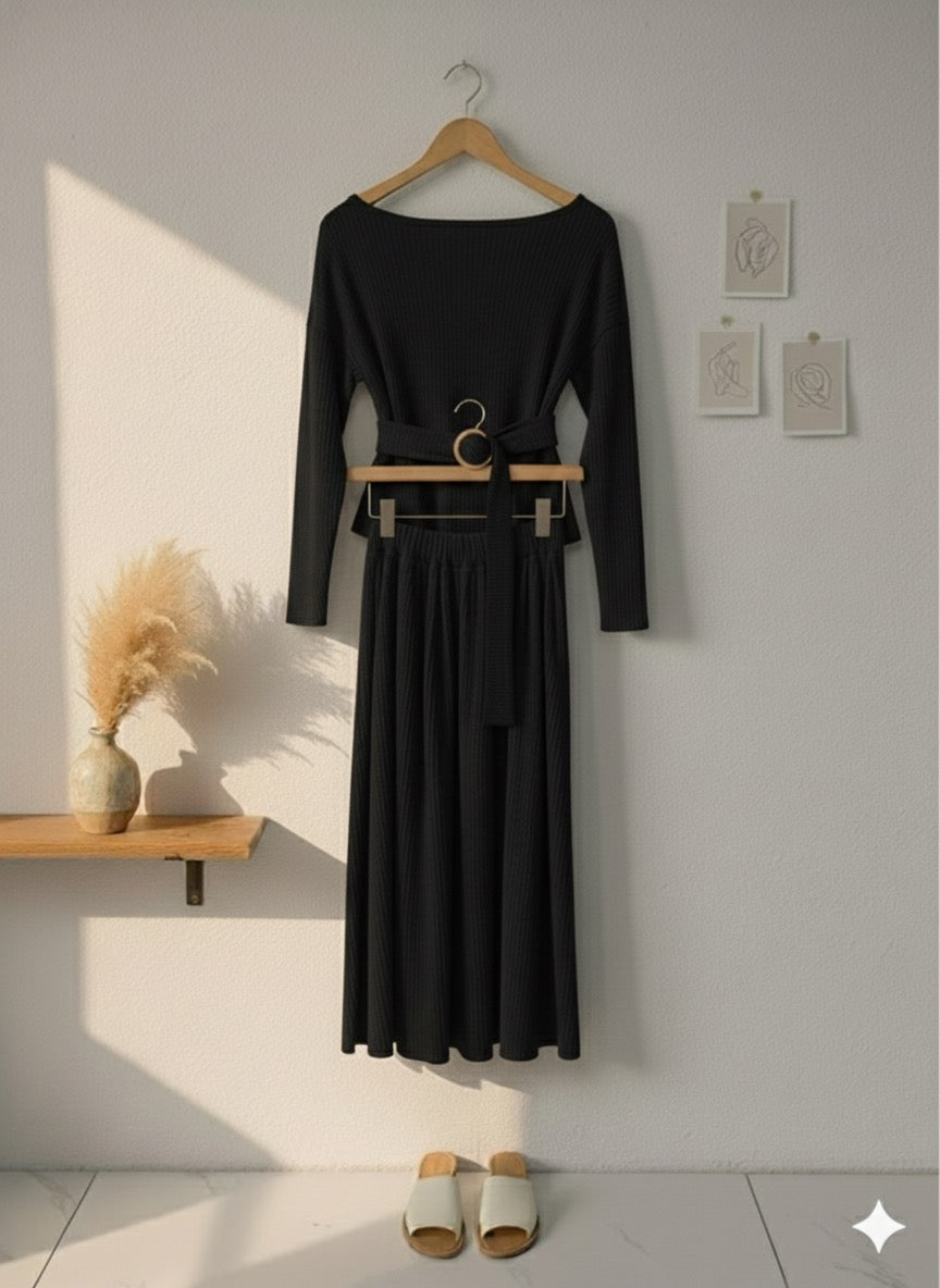 Soft Serenity Set - Black – FIT CHECK